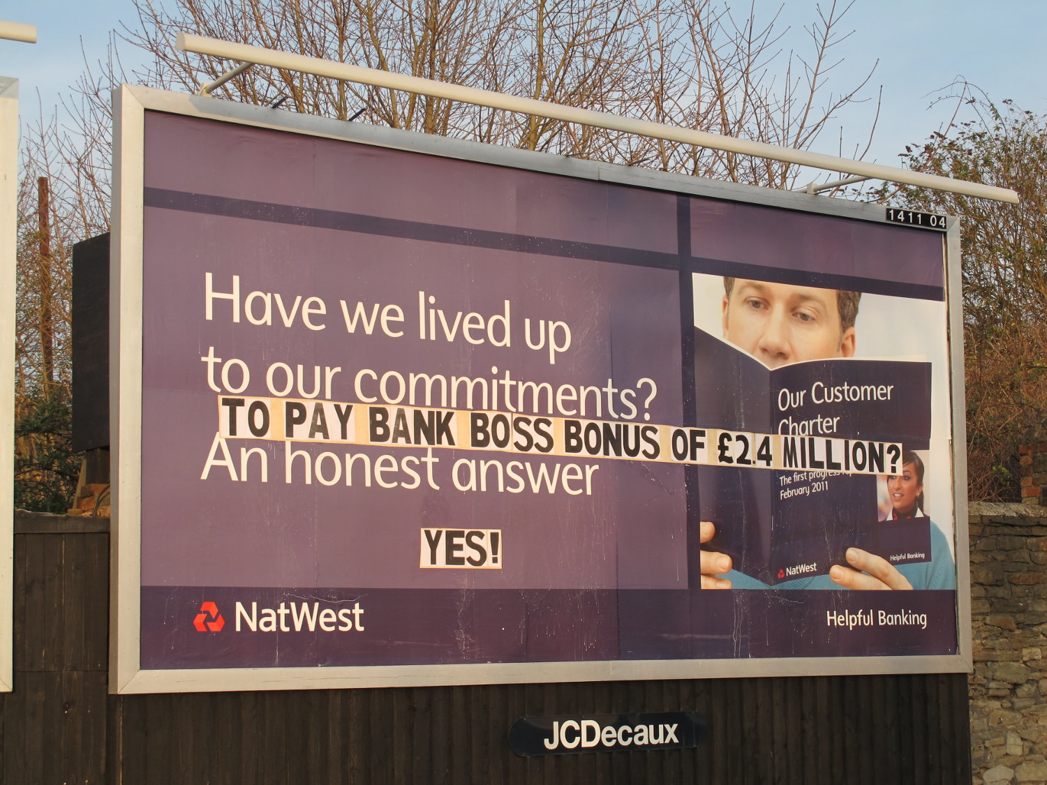 Subvertising in Bristol: ‘A service to your local community’ - The ...