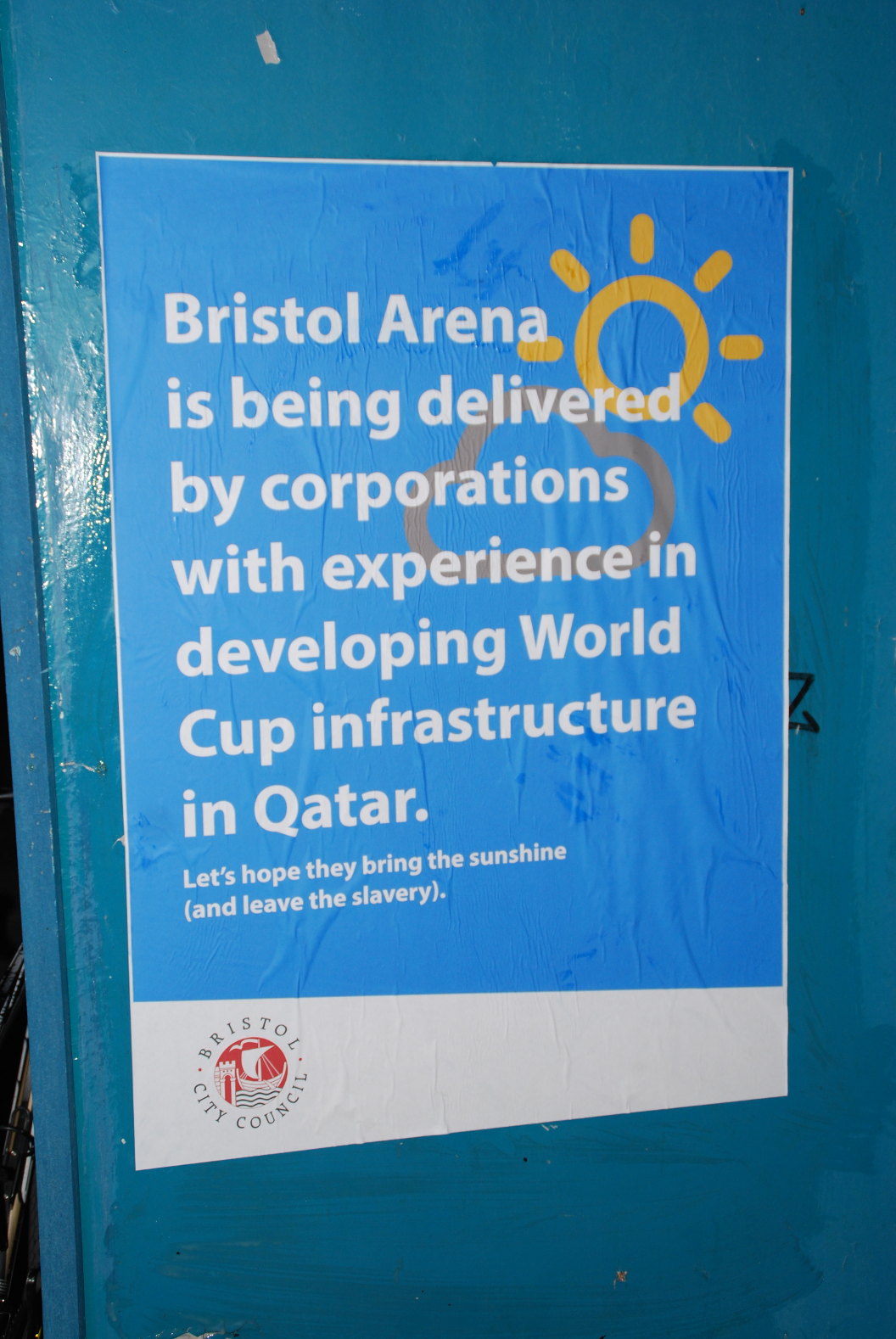 Subvertising in Bristol: ‘A service to your local community’ - The ...