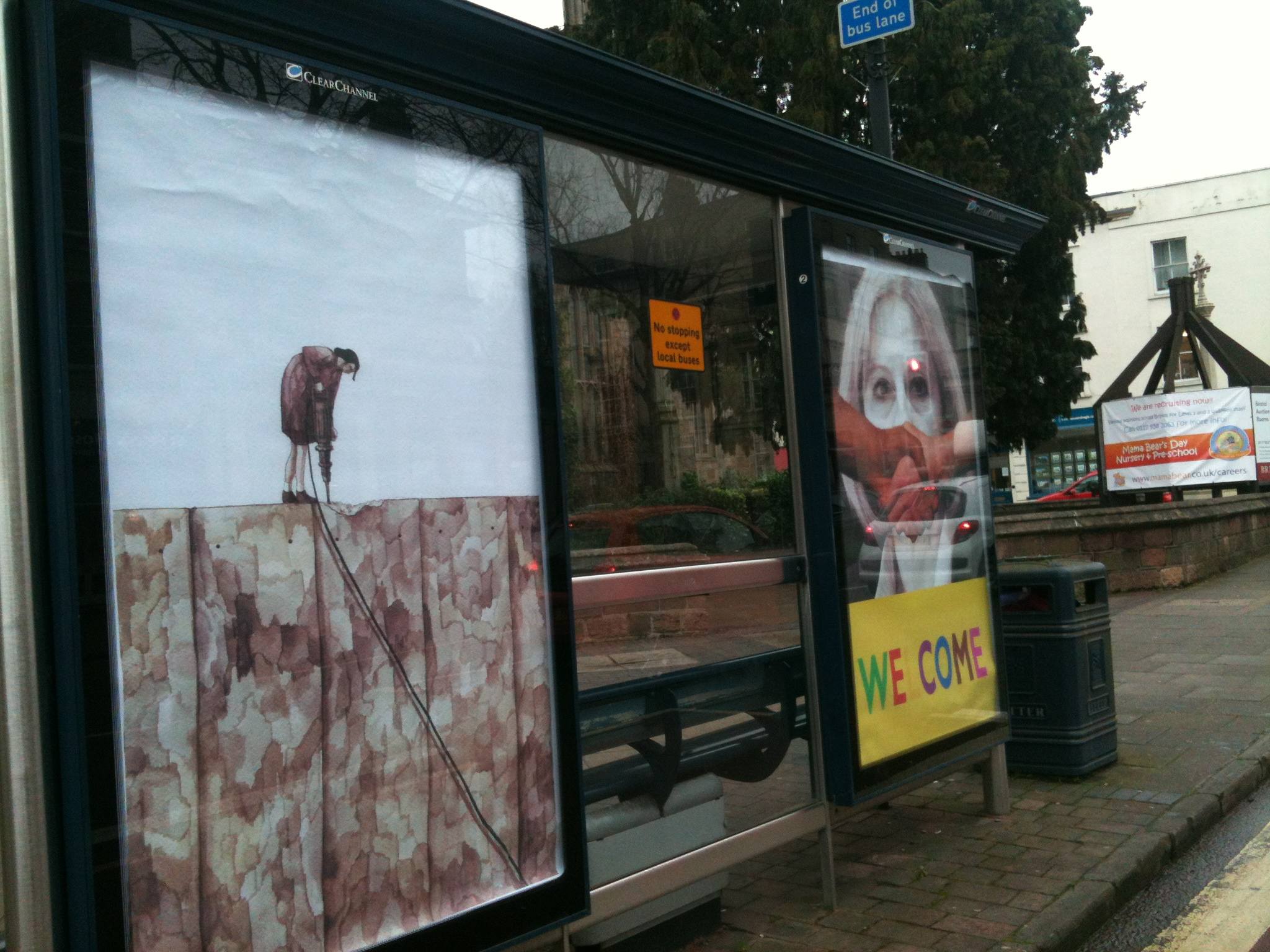 Subvertising the City: Brandalism confront outdoor advertising in Bristol
