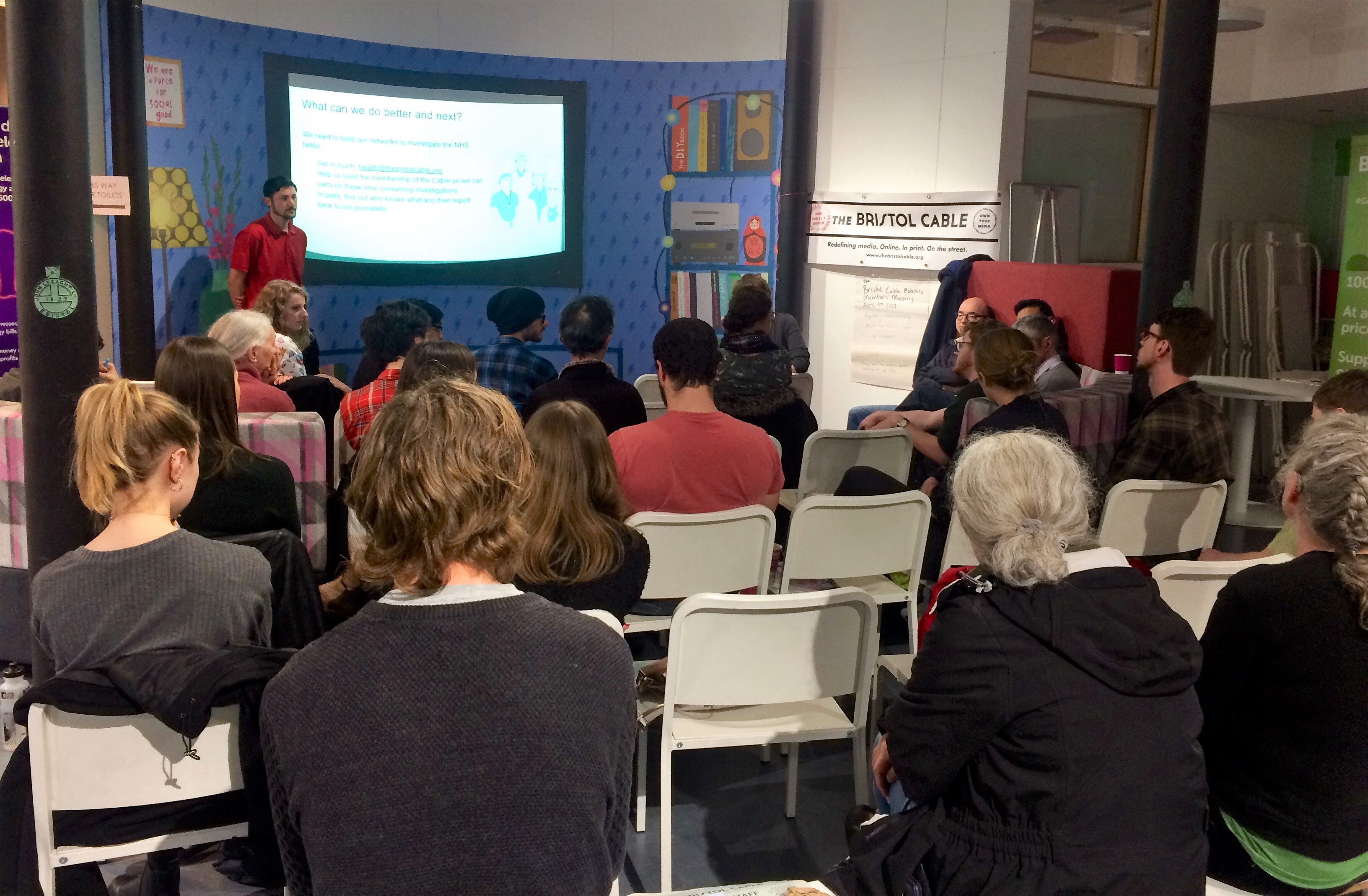 NHS members’ meeting: Tapping into our membership - The Bristol Cable