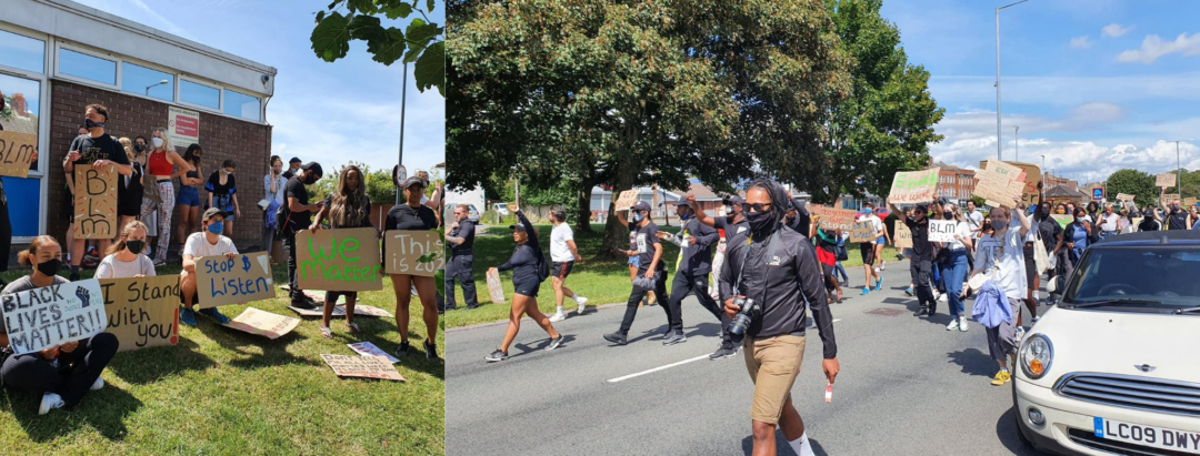 Community protests against horrific racist hit-and-run, 'attempted ...