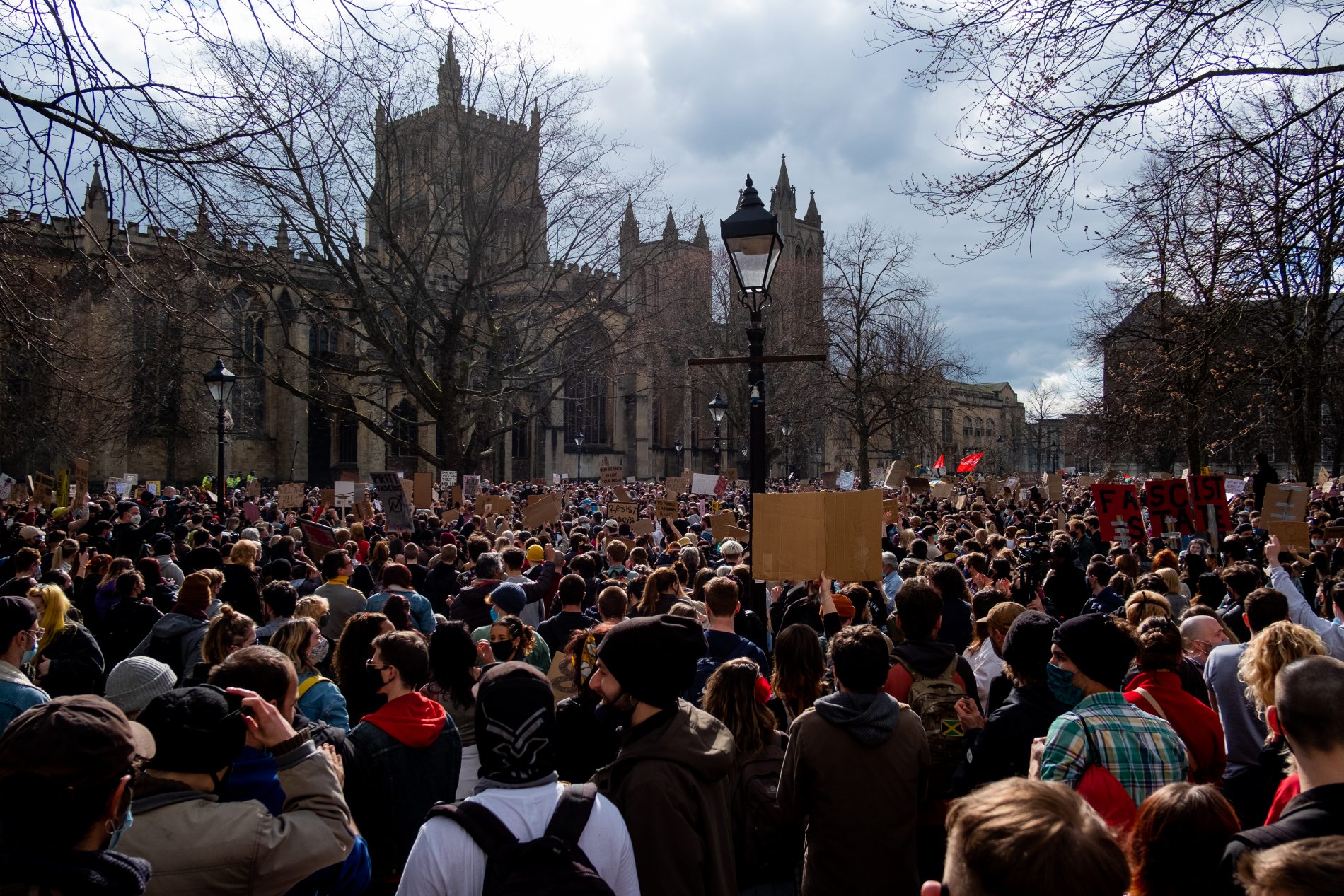 PHOTOESSAY: Scenes from a protest, scenes from a riot - The Bristol Cable