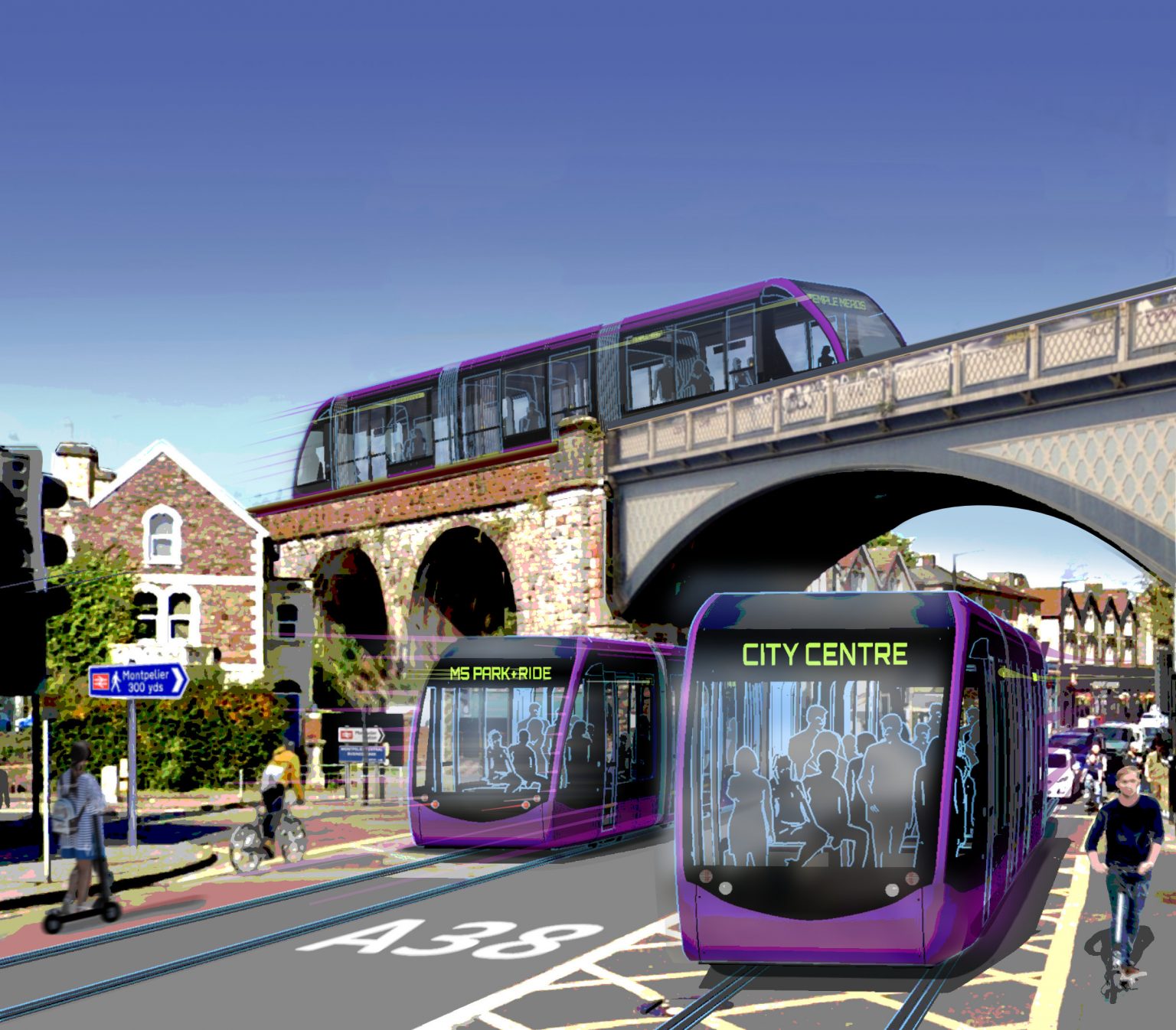 'Why trams on Bristol roads are no longer pie in the sky’ - The Bristol ...