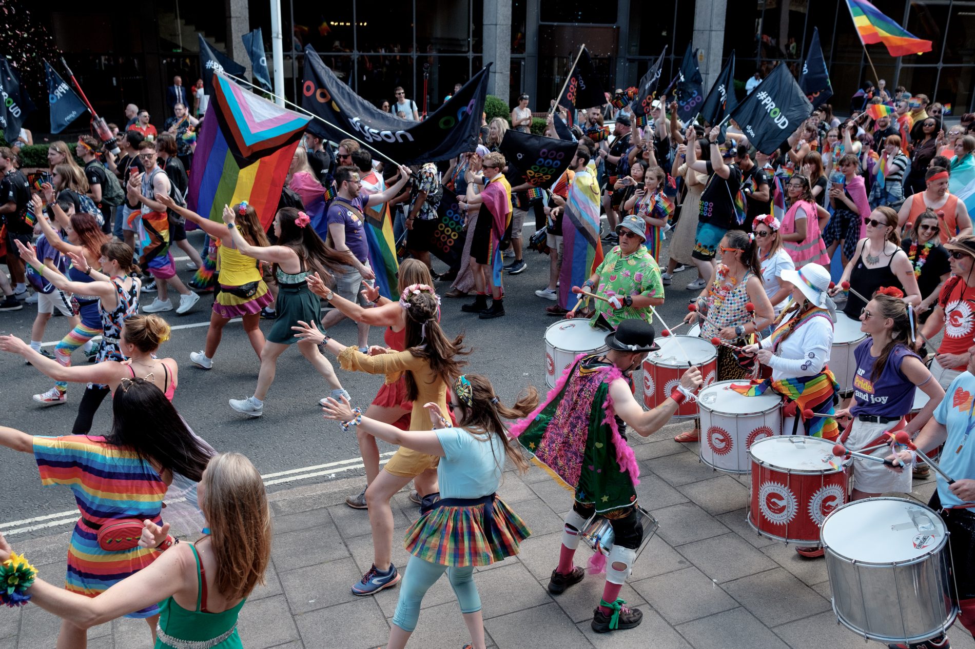 Photo essay: Rainbows and revellers at Bristol Pride - The Bristol Cable