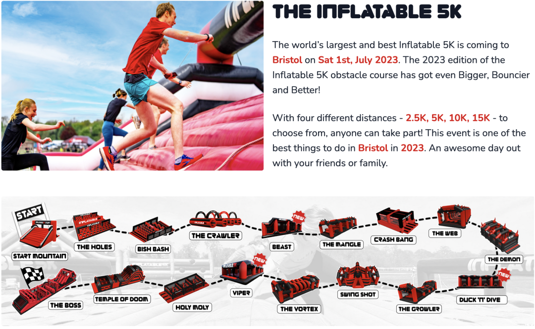 Inflatable 5k Bristol - The Bristol Cable