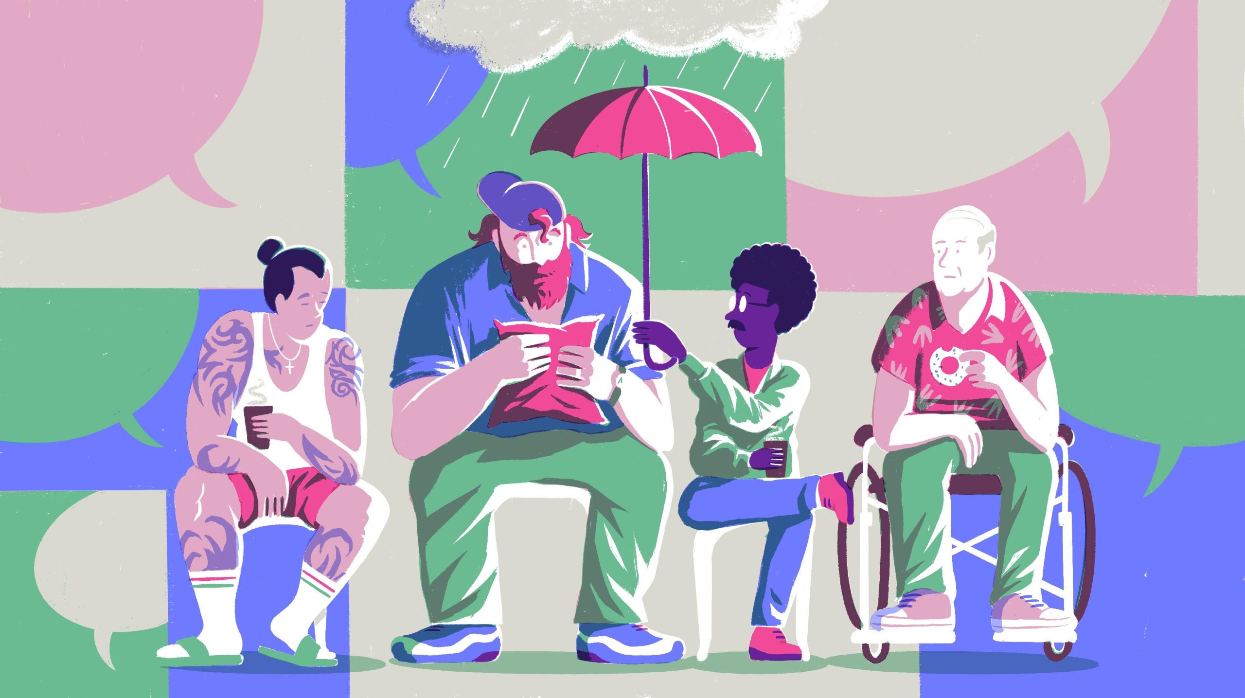 How talking clubs are getting blokes to open up and be vulnerable - The ...