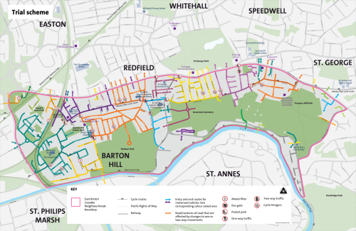 Car restrictions revealed in Bristol’s first liveable neighbourhood