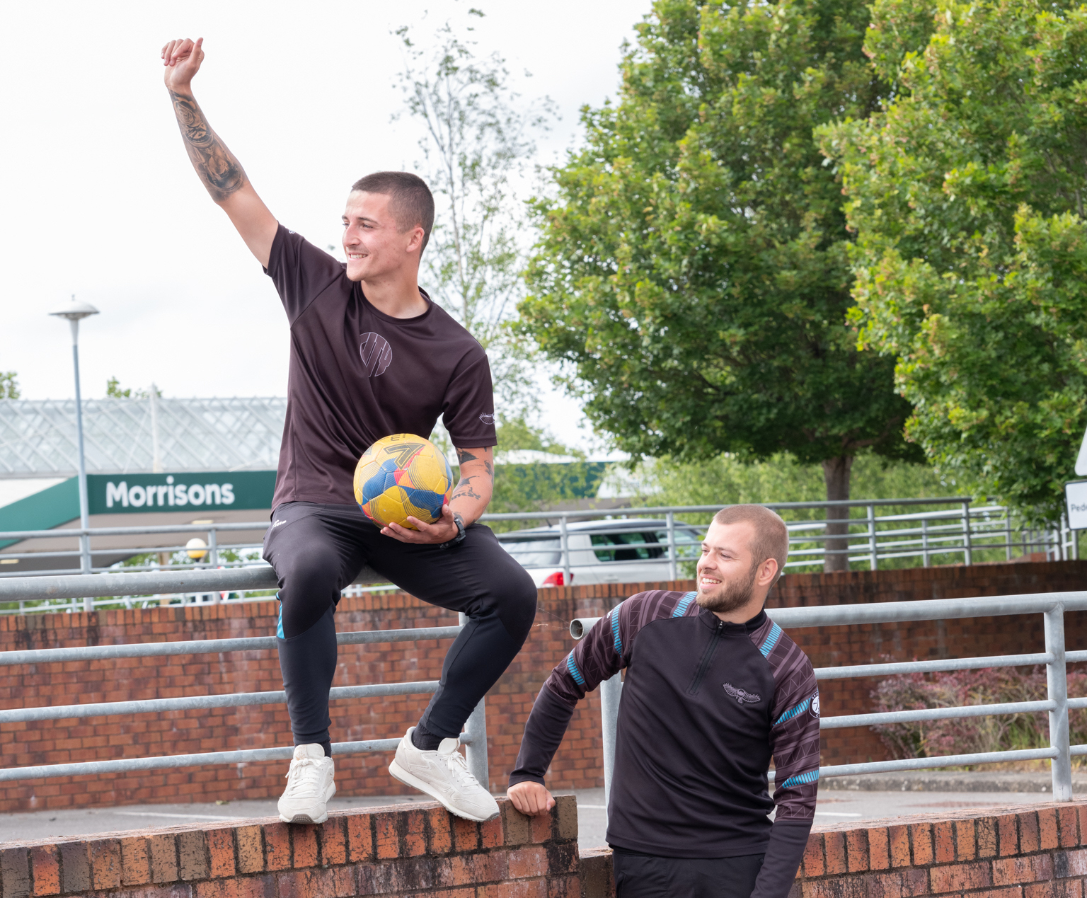 The car park kickabouts tackling anti-social behaviour in Hartcliffe