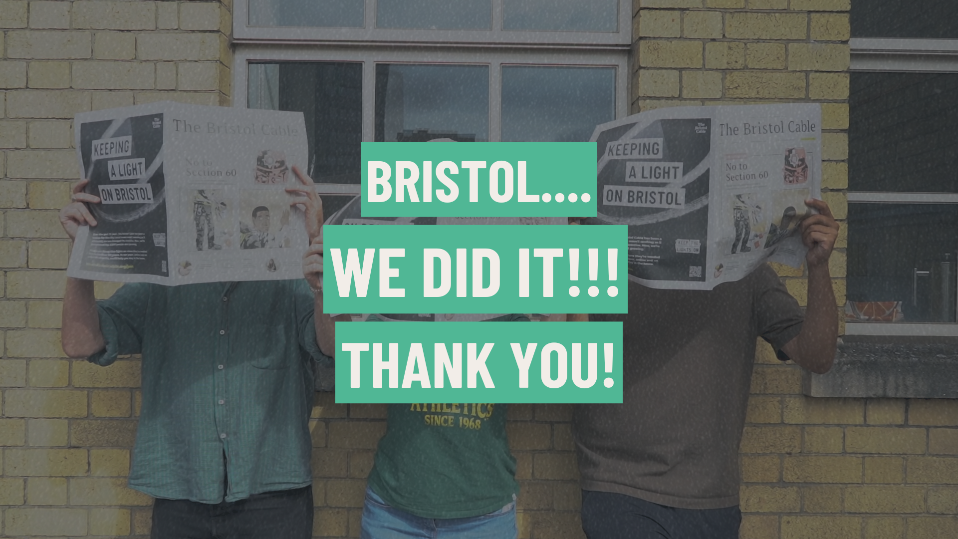 The Bristol Cable membership campaign reaches its target