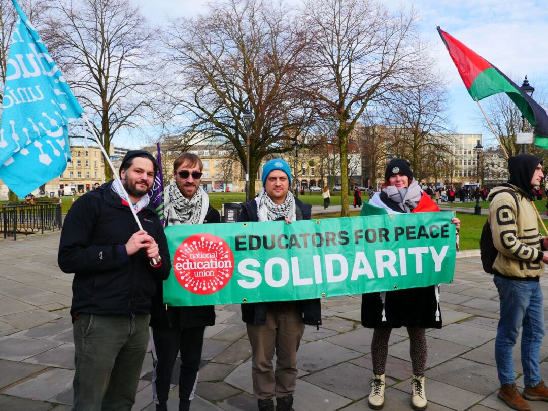 Workplace day of action: unions' ongoing Palestine solidarity